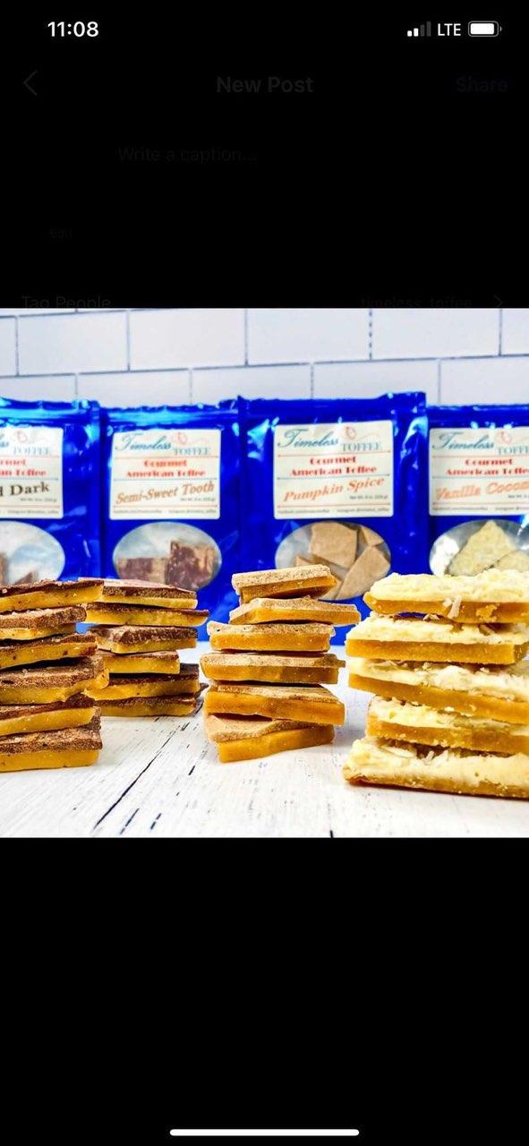 Timeless Toffee Gourmet American Toffee Varieties | Timeless Toffee LLC